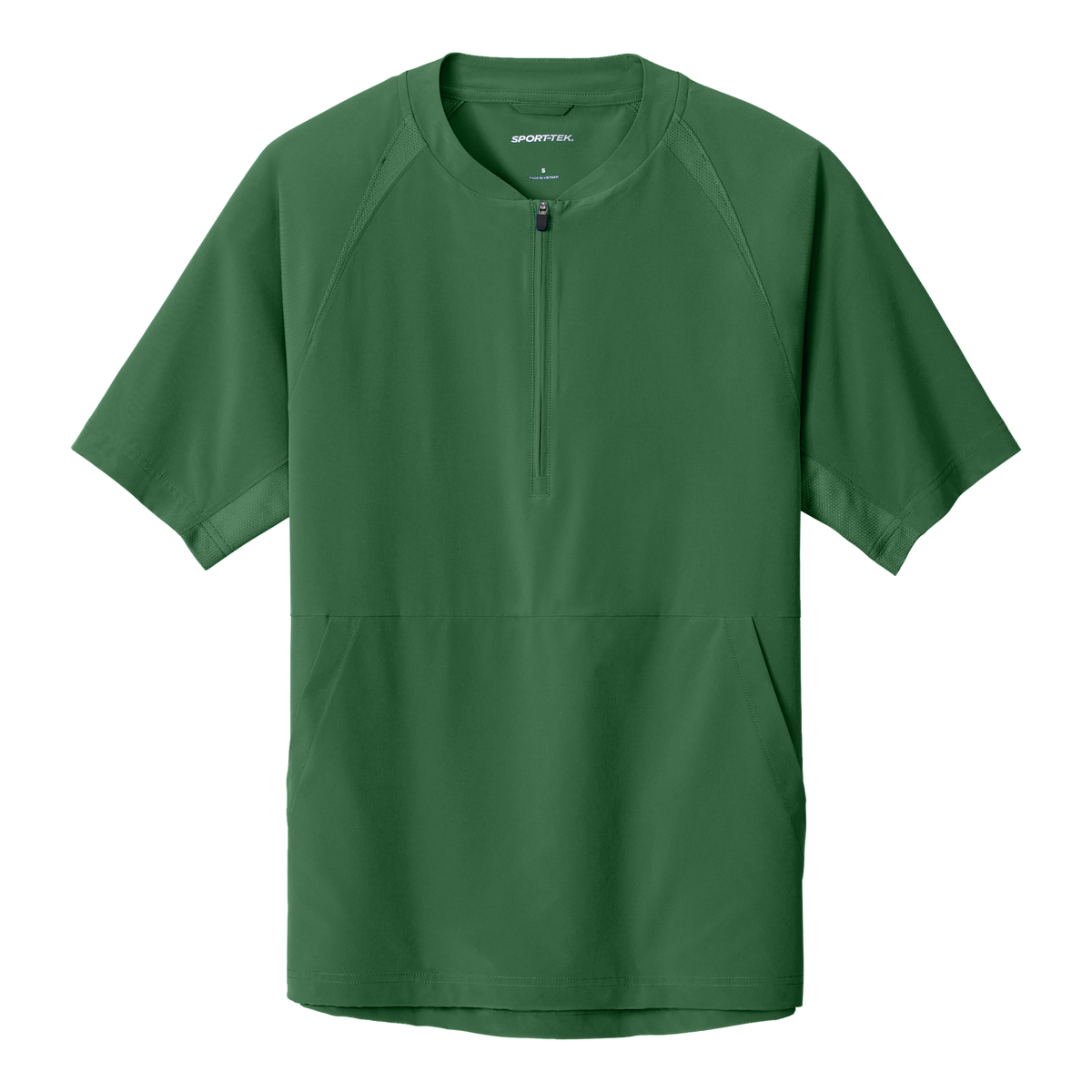 A2411 Repeat 1/2 Zip Short Sleeve Jacket – My Company Store